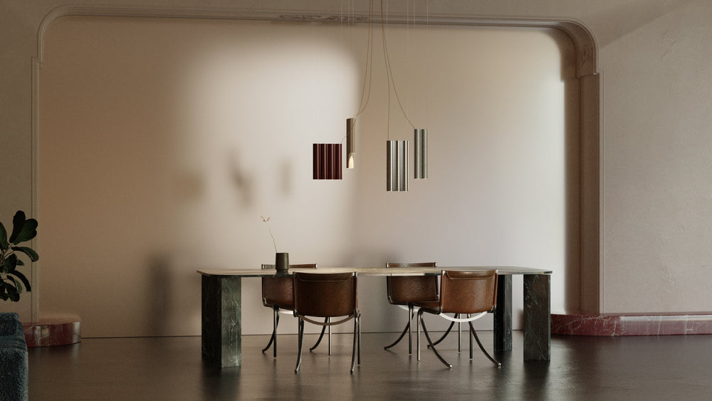 SILO – A Vertical Lighting Alphabet by Lambert & Fils